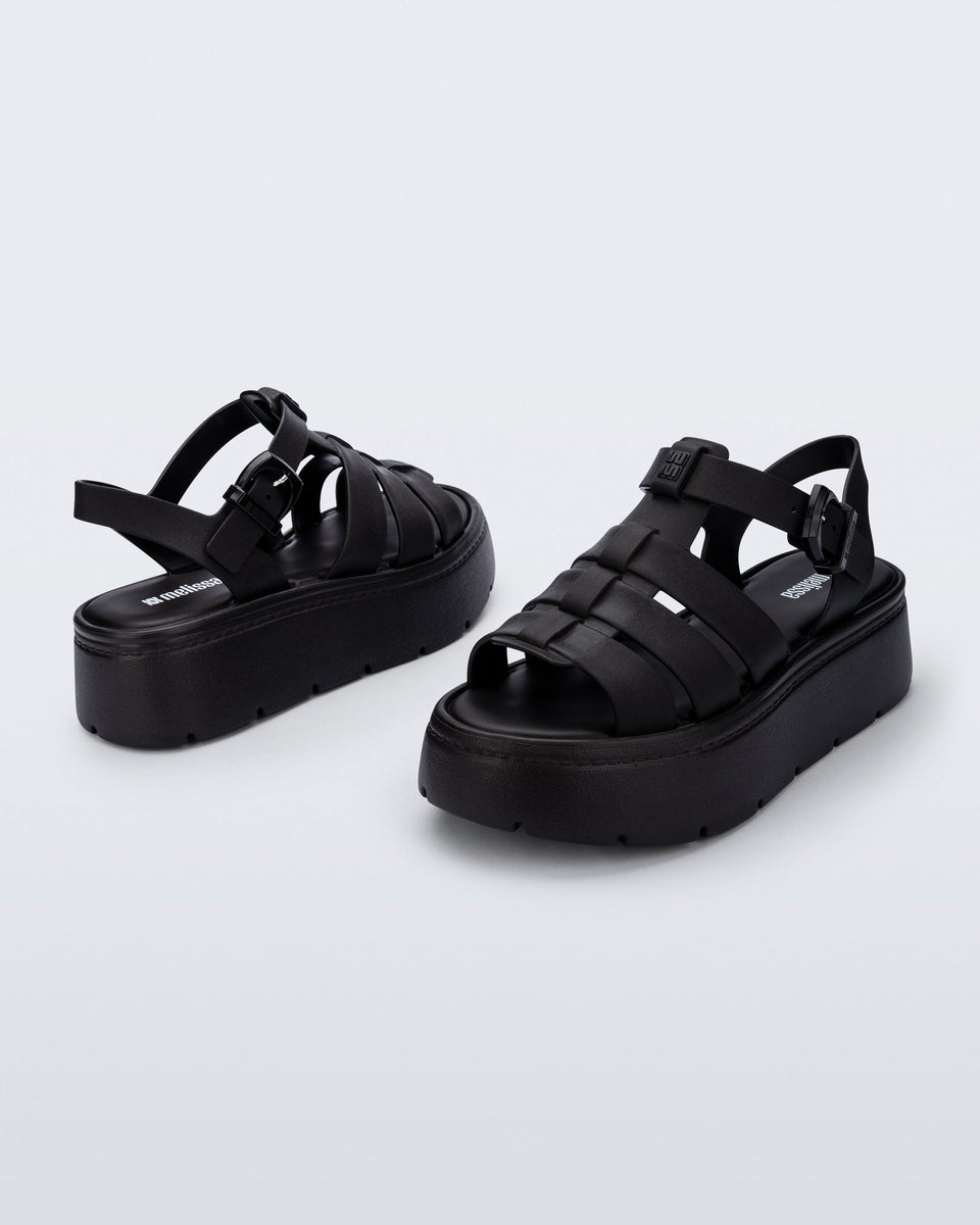 Up Platform in Black & Melissa Shoes US