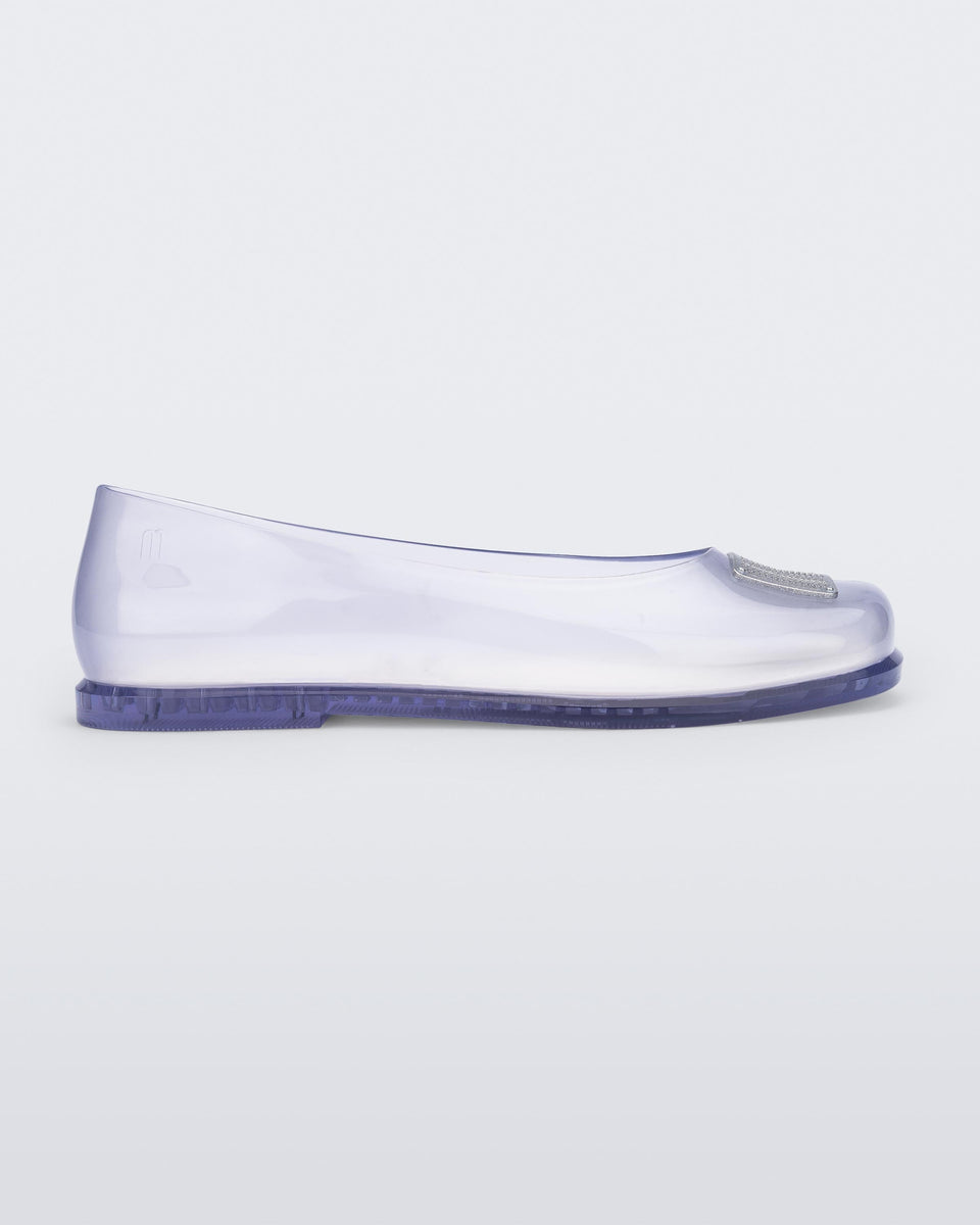 Ruby Flat in Clear & Melissa Shoes US
