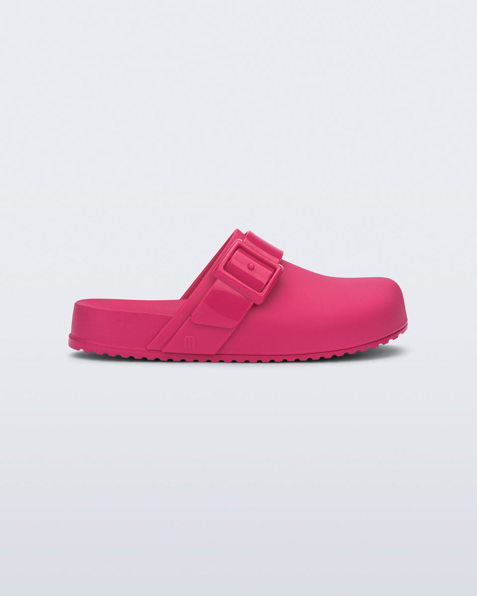 Cozy Clog Slide in Pink for Kids & Mini Melissa Shoes US
