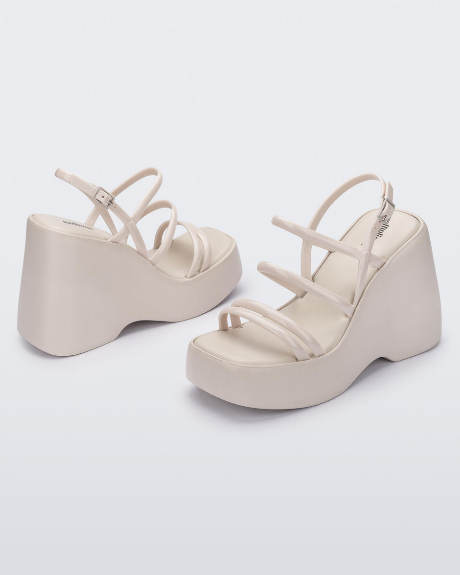 Jessie Platform in Beige – Melissa Shoes
