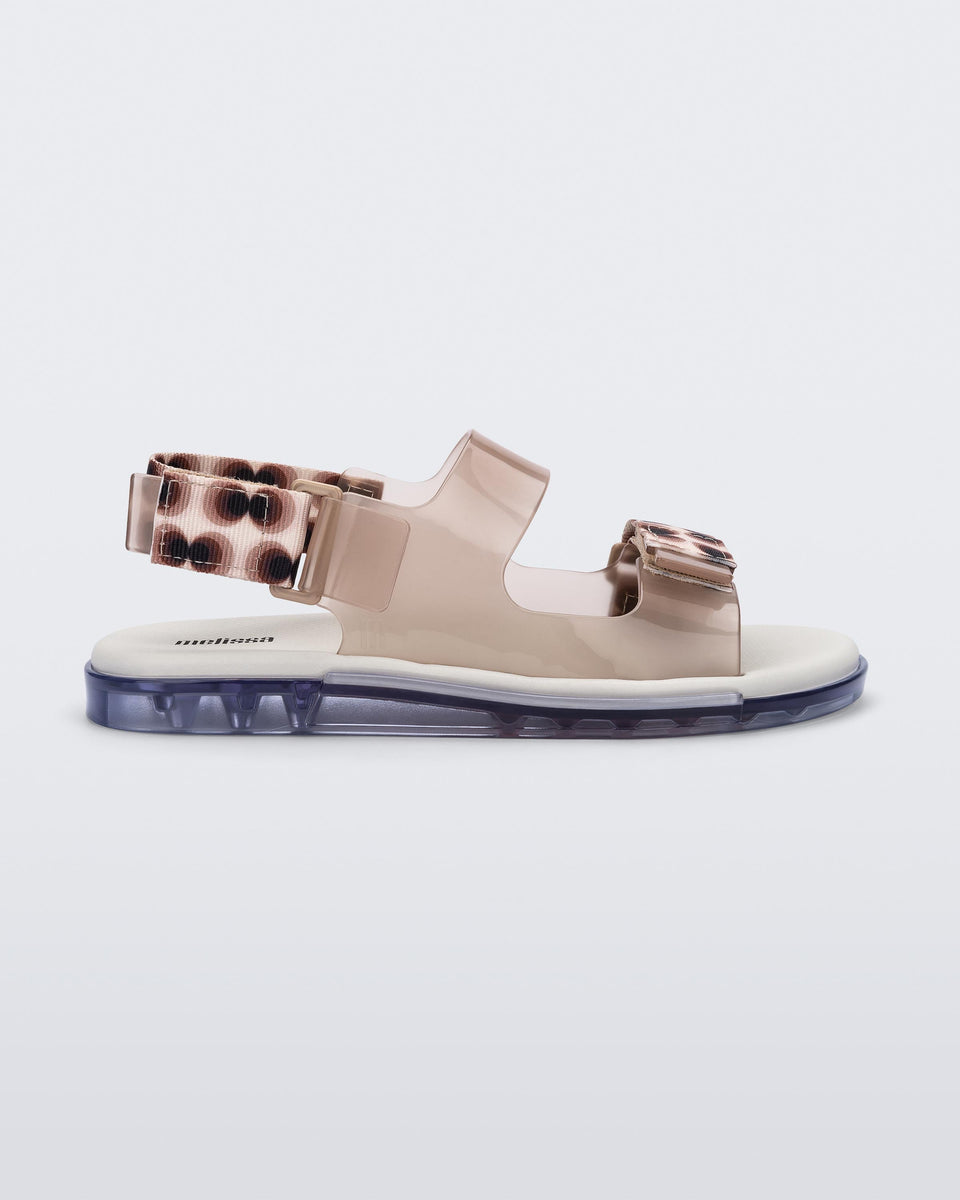 Brave Papete Sandal in Clear/Brown & Melissa Shoes US