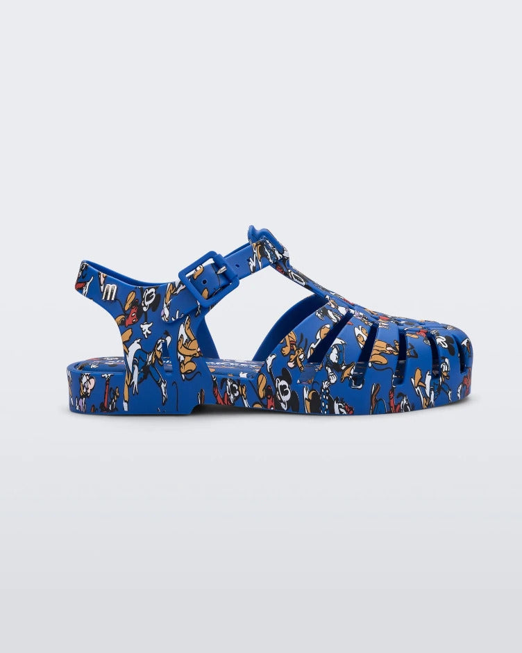 Possession Sandal in Blue for Kids & Mini Melissa Shoes US
